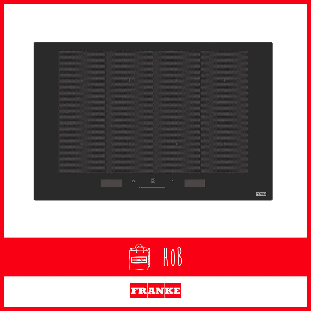 Franke 8-zone Induction Hob Mythos Black Glass FMY 808 | FP BK ...
